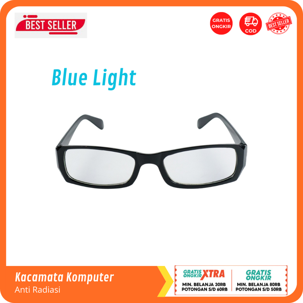 Jual Kacamata Komputer Anti Silau Anti Radiasi Blue Light Aman Dari ...