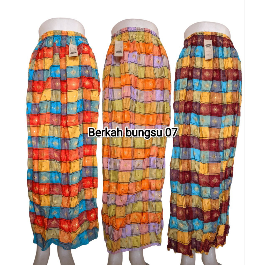 Jual [200 Motif - Part 01] Rok Plisket Batik Panjang / Rok Batik / Rok ...