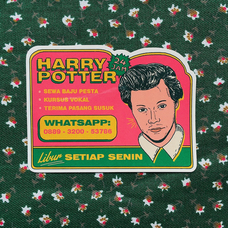 Jual Harry - Vinyl Sticker | Shopee Indonesia