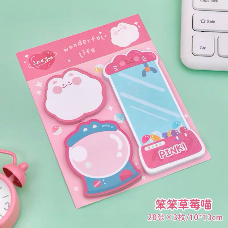Jual READY STOCK BISA COD - INDEKS KARAKTER KARTUN HEWAN ANAK MEMO PAD ...