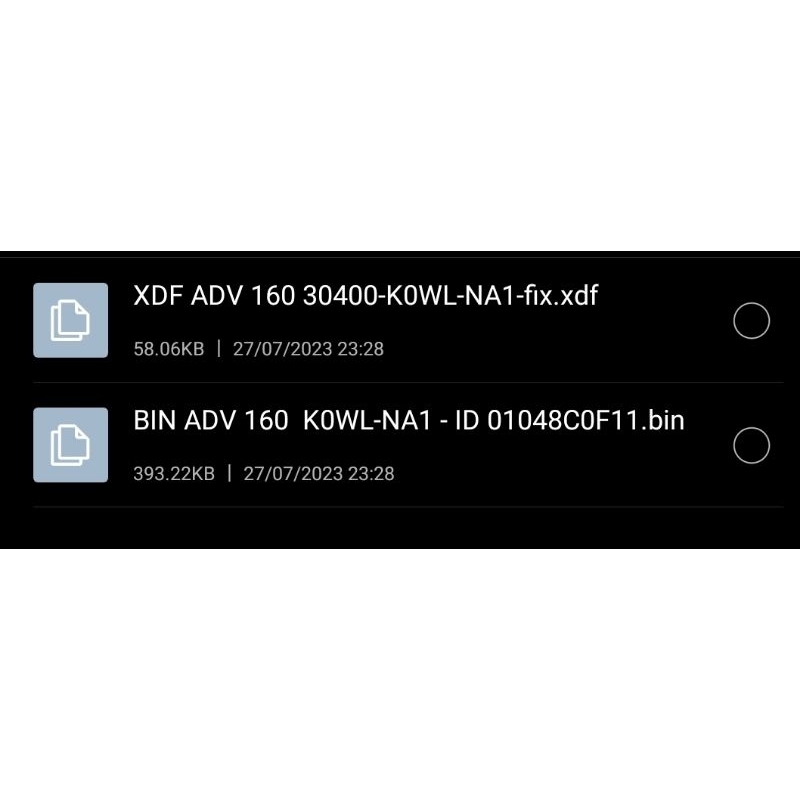 Jual file ecu honda keihin shindengen bin dan xdf remap dan standar ...