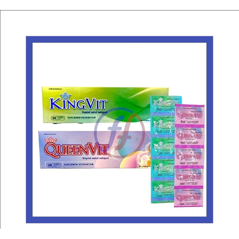 Jual KINGVIT & QUEENVIT 10'S UNTUK PROMIL | Shopee Indonesia