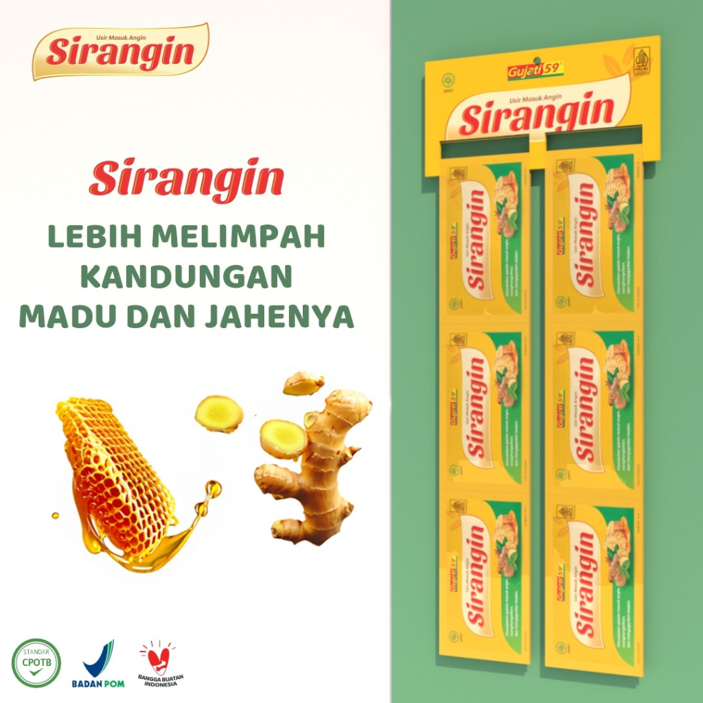 Jual Sirangin Herbal Masuk Angin RENTENG 12’s Cair isi 12 x 15 ml ...