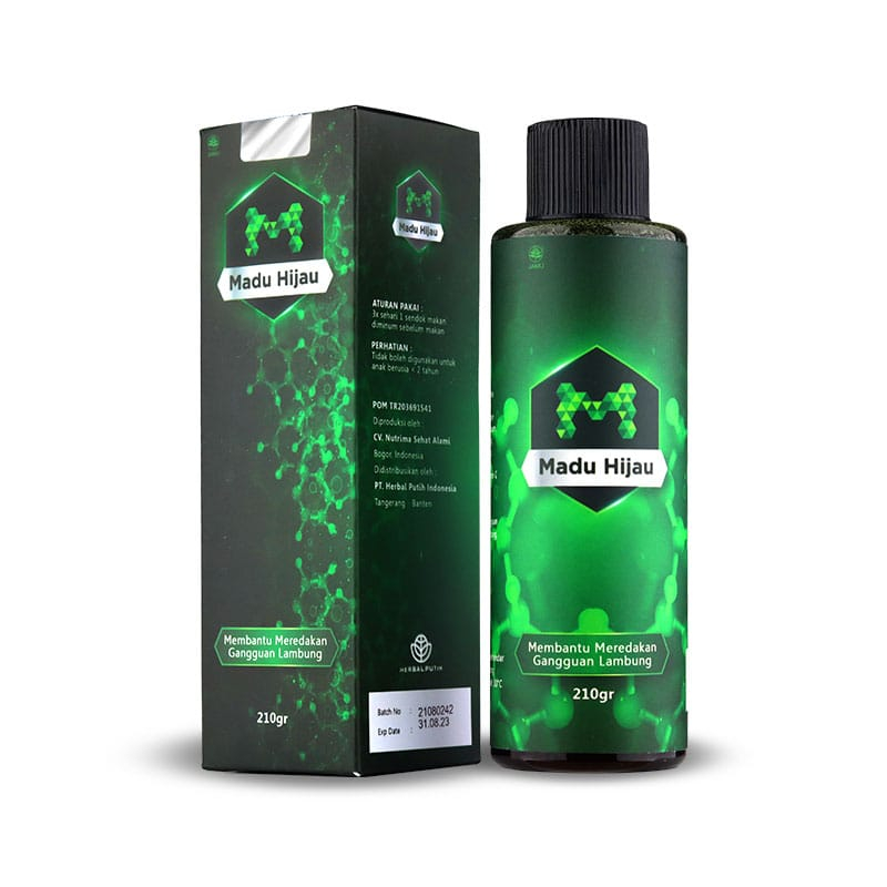 Jual Madu Hijau Logo M Atasi Sakit Maag Kronis Asam Lambung Gerd Mual ...