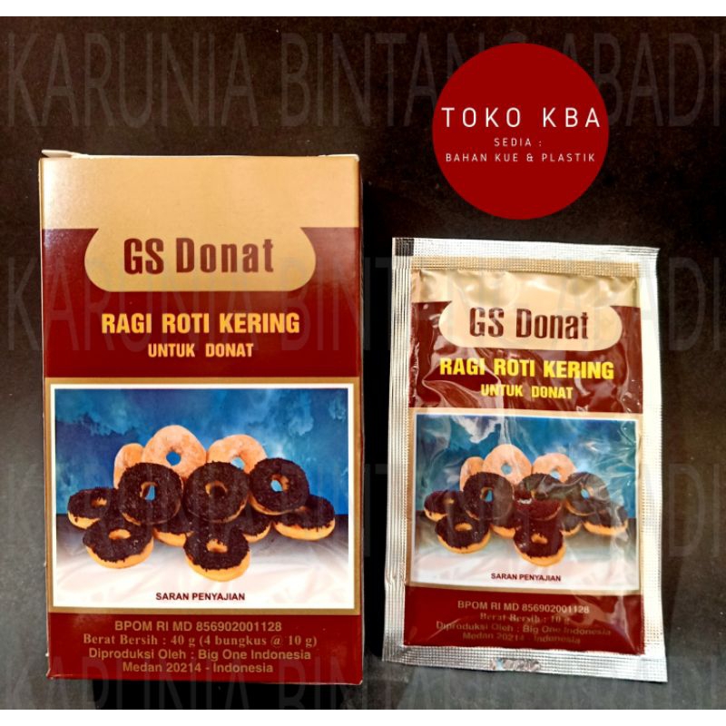Jual Ragi Instant Dry Yeast Donut GS Donat Pengembang Roti ( 1 bungkus ...