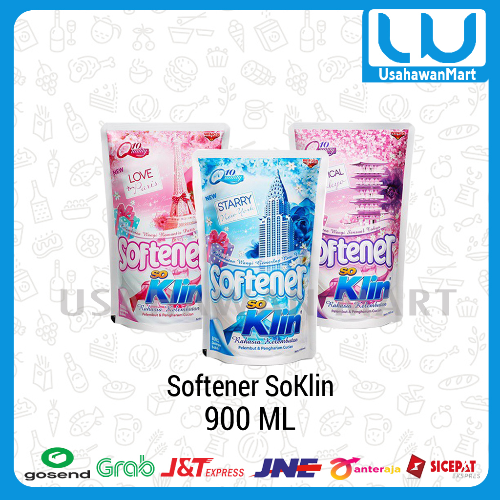 Jual So Klin Softener Pelembut Dan Pewangi All Varian Ukuran 900ML ...