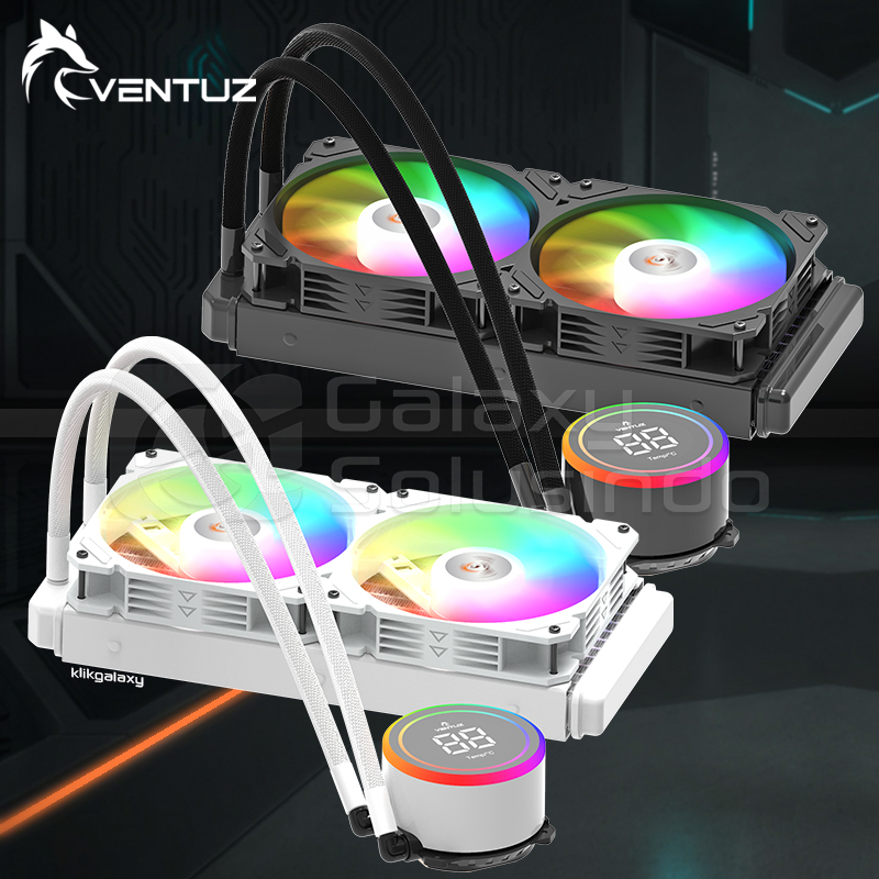 Jual VENTUZ XEON Chroma 240 ARGB Liquid Cooler - 240mm | Shopee Indonesia