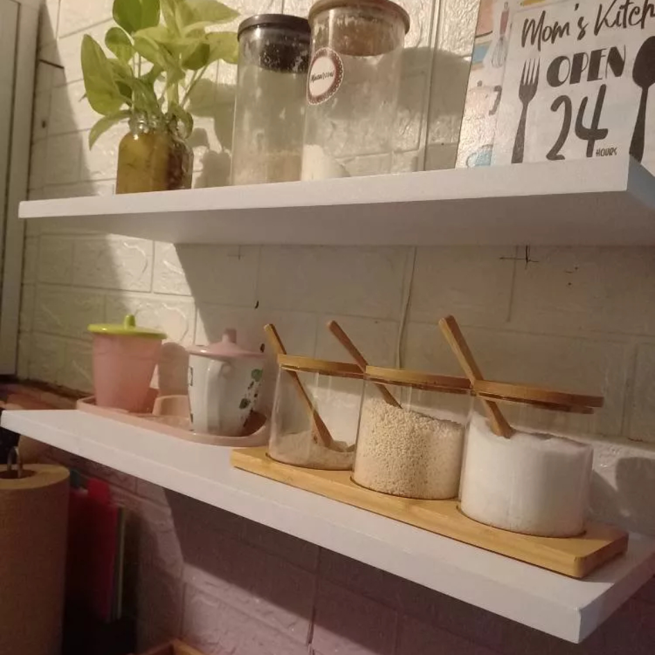 Jual Ambalan dinding 60/70/80/100 x 20 cm x 2cm | Shopee Indonesia