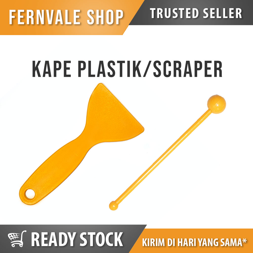 Jual Kape Plastik PVC Scraper Alat Dempul Plamir | Shopee Indonesia