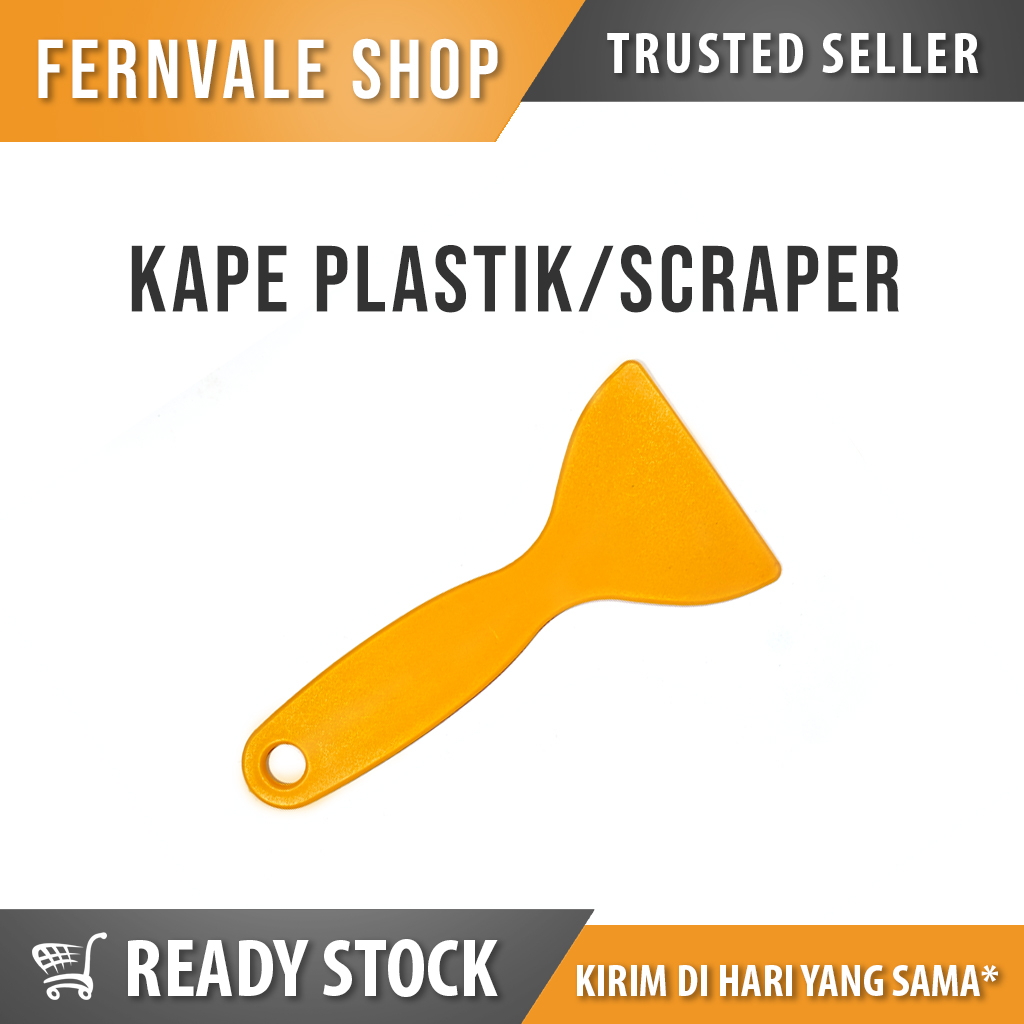 Jual Kape Plastik PVC Scraper Alat Dempul Plamir | Shopee Indonesia