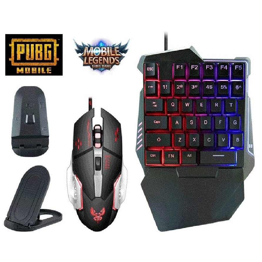 Jual Keyboard Mouse Gaming Konverter Bluetooth 4in1 One Hand Keyboard G508 | Shopee Indonesia