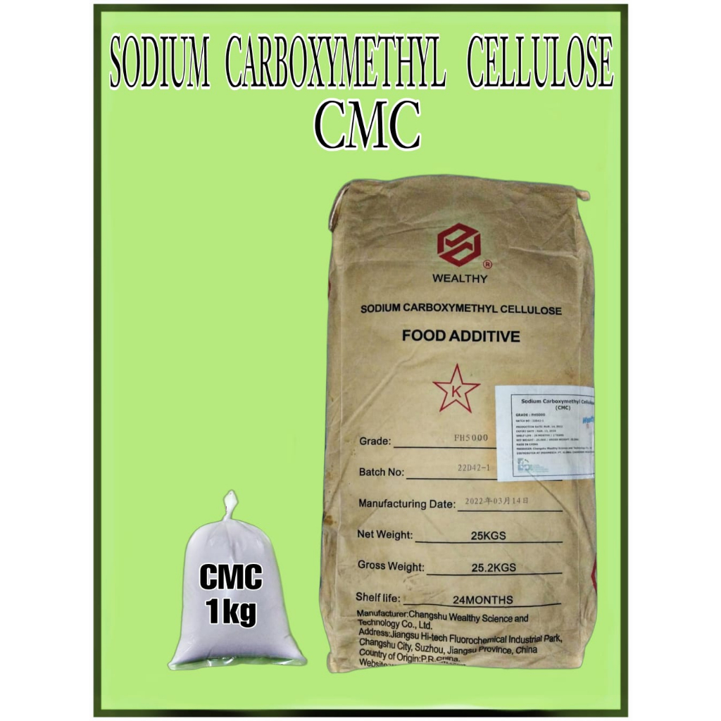 Jual Sodium carboxymethyl cellulose(CMC)/Karboksimetil selulosa Food ...