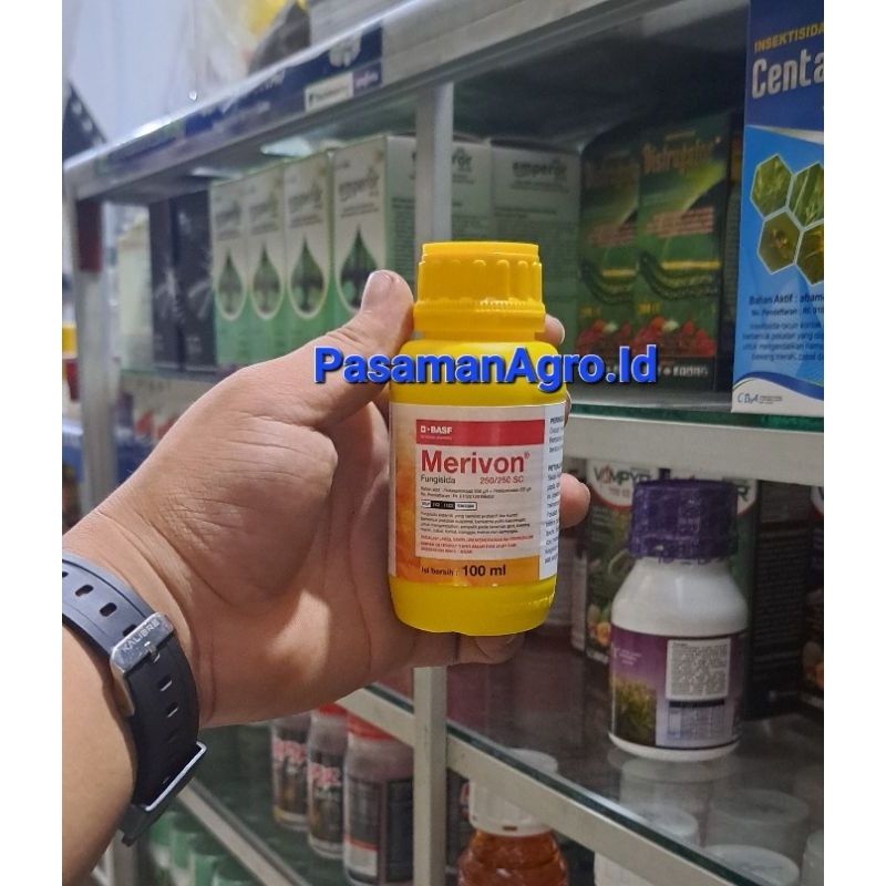 Jual FUNGISIDA MERIVON 250/250 SC - 100 Ml (Untuk Antracnosa dan ...