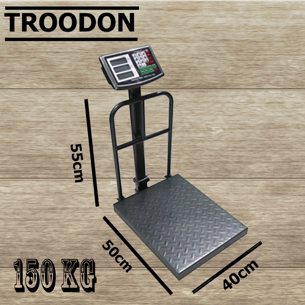 Jual PROMO BESAR!! Timbangan Duduk Digital Kapasitas 150KG Electrik Platform Scele Kuat dan ...