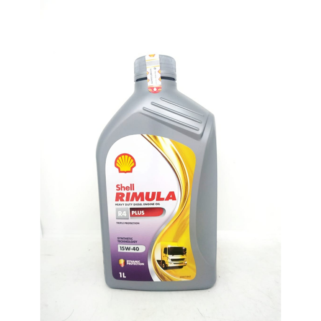 Jual Shell Rimula R4 Plus Oil Sae 15 40 1L Oli Diesel Pelumas Kendaraan ...