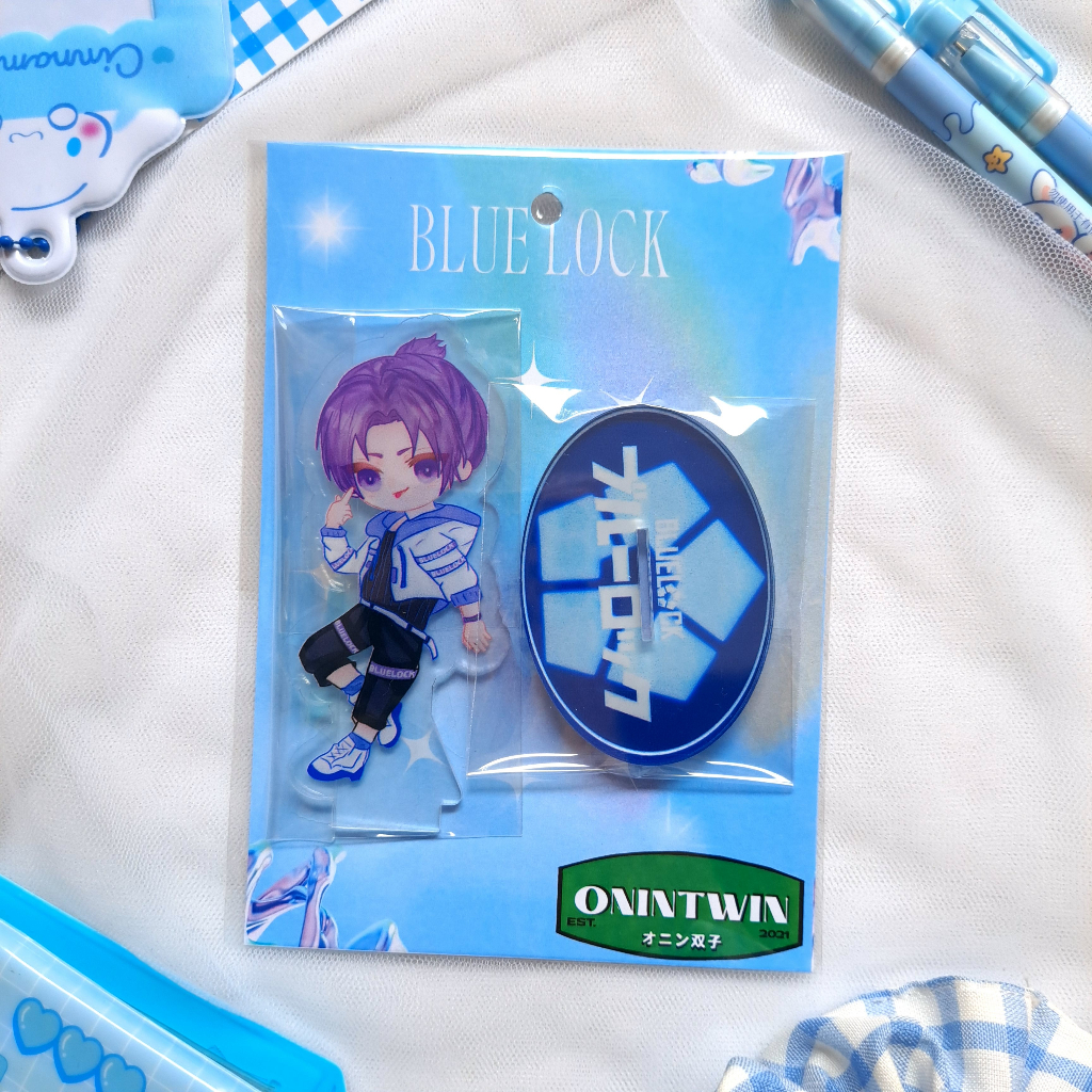 Jual BLUELOCK Chibi Acrylic Action Stand Figure Anime Fan art by ...