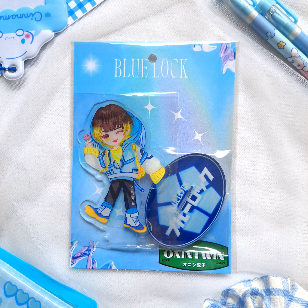 Jual BLUELOCK Chibi Acrylic Action Stand Figure Anime Fan art by ...