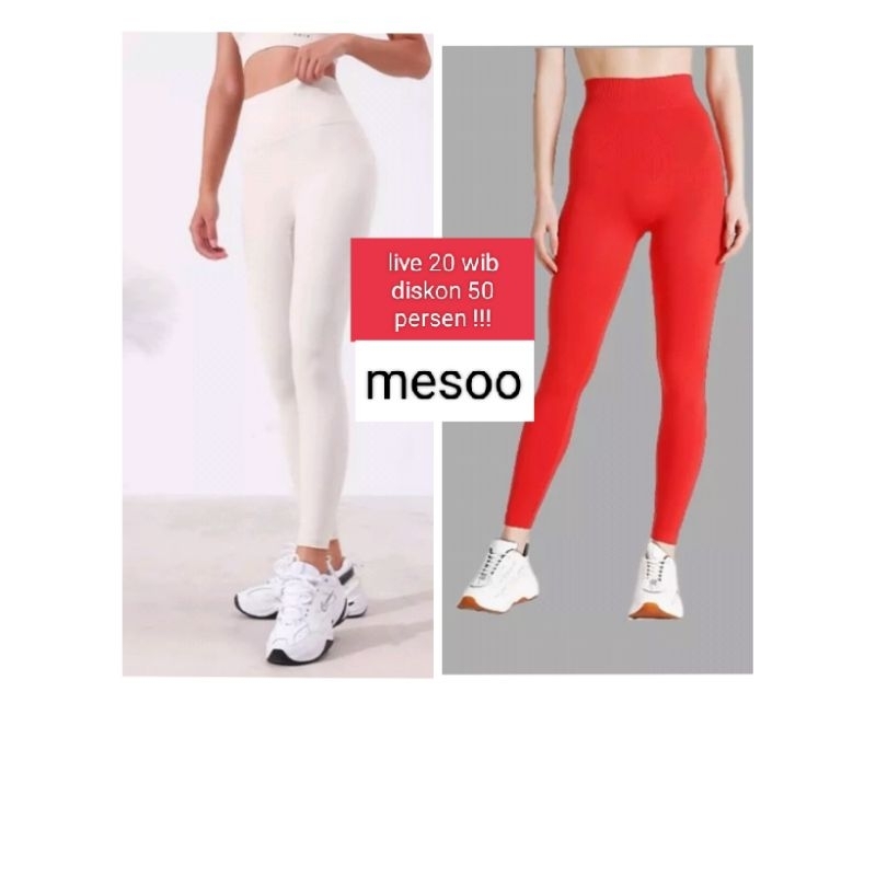 Jual LEGGING PUTIH , MERAH, IMPORT PREMIUM exlusif BY MESOO | Shopee ...