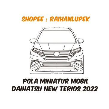 Jual Pola Miniatur Mobil Daihatsu Terios Type X Tahun 2022 | Shopee ...