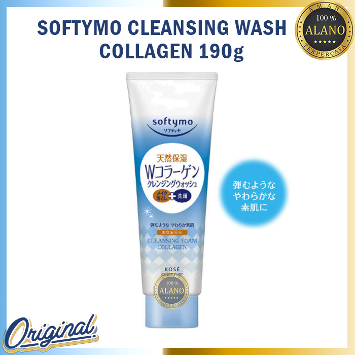Jual Softymo Cleansing Wash (Collagen) Original Japan | Shopee Indonesia
