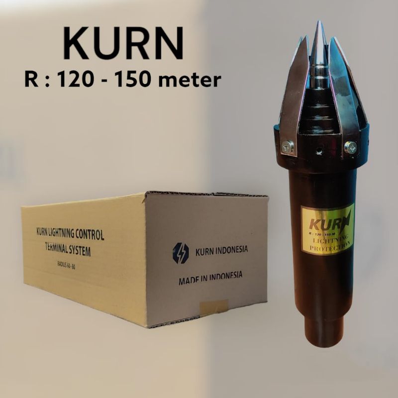 Jual penangkal petir rumah/gedung/masjid KURN R150 & KURN R80 | Shopee ...
