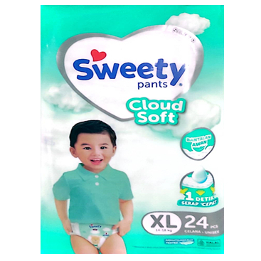 Jual SWEETY SILVER FIT PANTS S36/M28/L26/XL24/XXL22 / S 36/M 28/L 26/XL ...