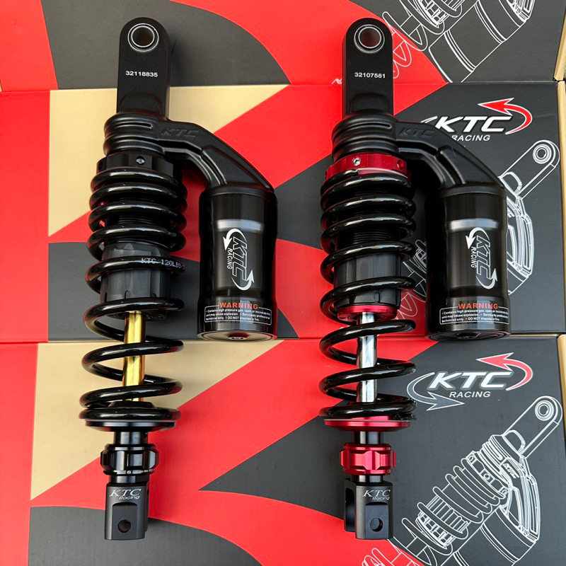 Jual Shockbreaker ktc Tabung Atas Ktc Onyx 2023 series Black Series 310mm 330mm Shock ktc extrem ...