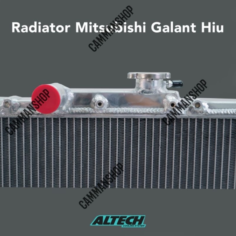 Jual radiator aluminium Mitsubishi galant hiu v6-24 dan VR5 Ec5a 6a13Tt ...