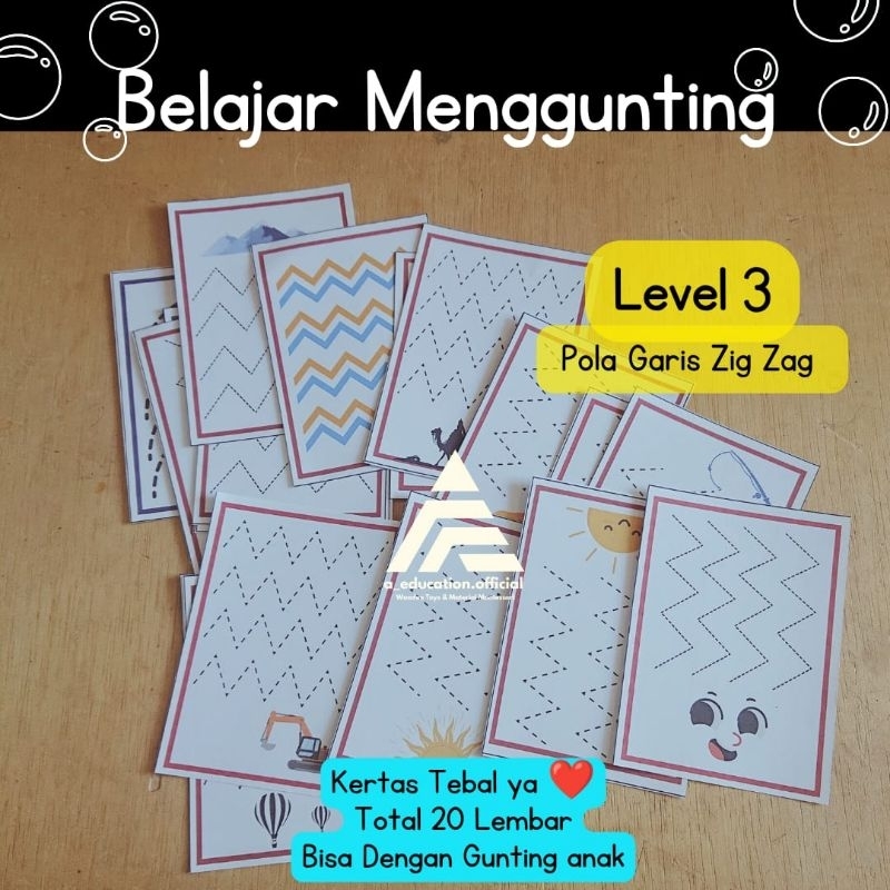 Jual Menggunting Belajar Menggunting Kertas Anak | Shopee Indonesia