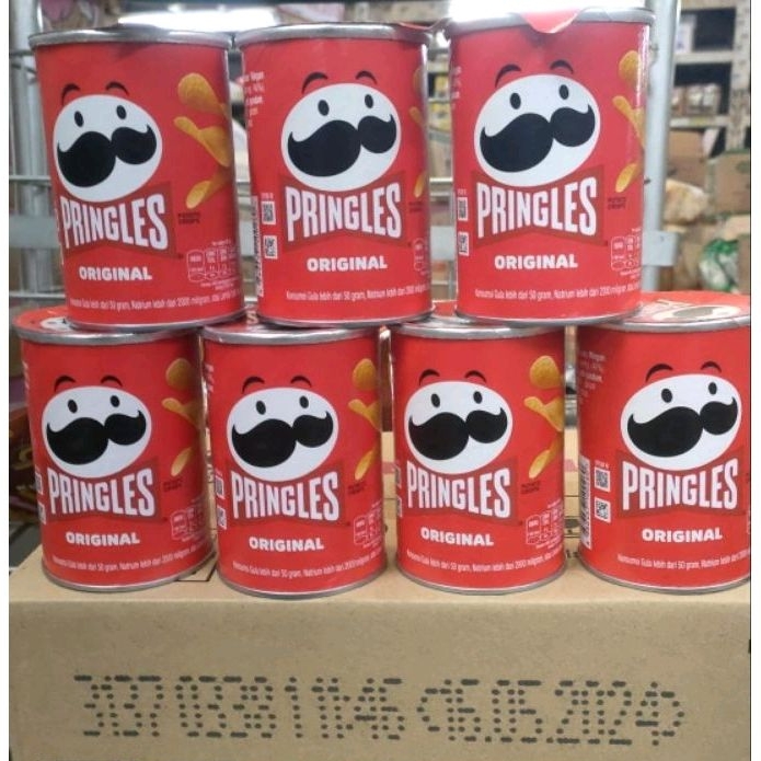 Jual Pringles pringless mini keripik kripik kentang potato chips rasa ...