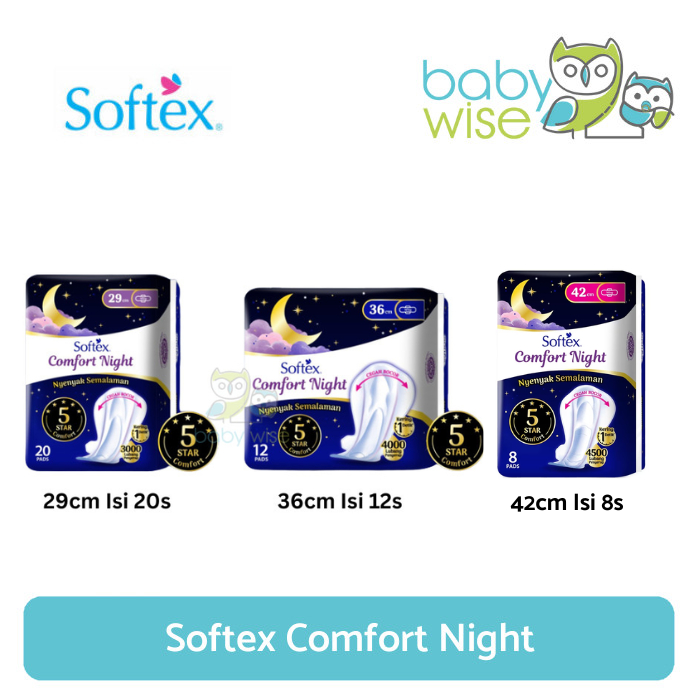 Jual Softex Comfort Night - Pembalut Wanita | Shopee Indonesia