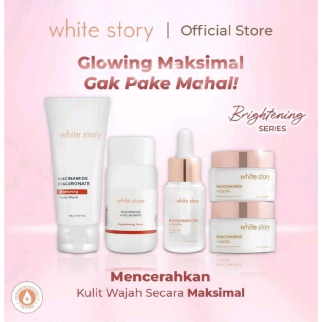 Jual White Story Paket / White Story Brightening / Skincare White Story ...