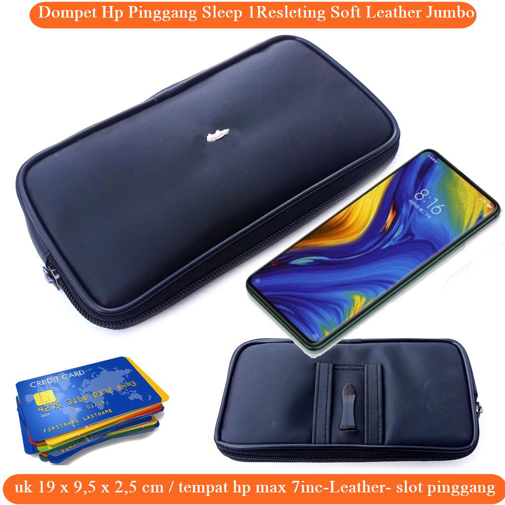 Jual Dompet HPO Kulit Hp Pria Sleep 1 Ruang Jumbo | Shopee Indonesia