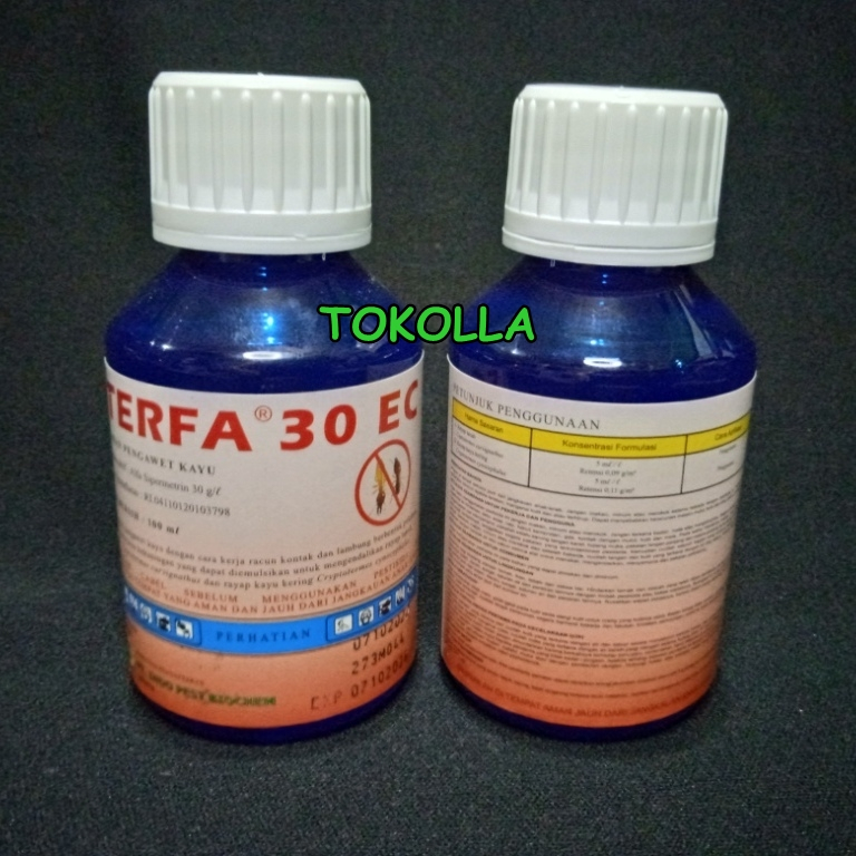Jual Terfa 30 EC 30EC 100ml Obat Anti Rayap Tanah Kayu Kering | Shopee ...