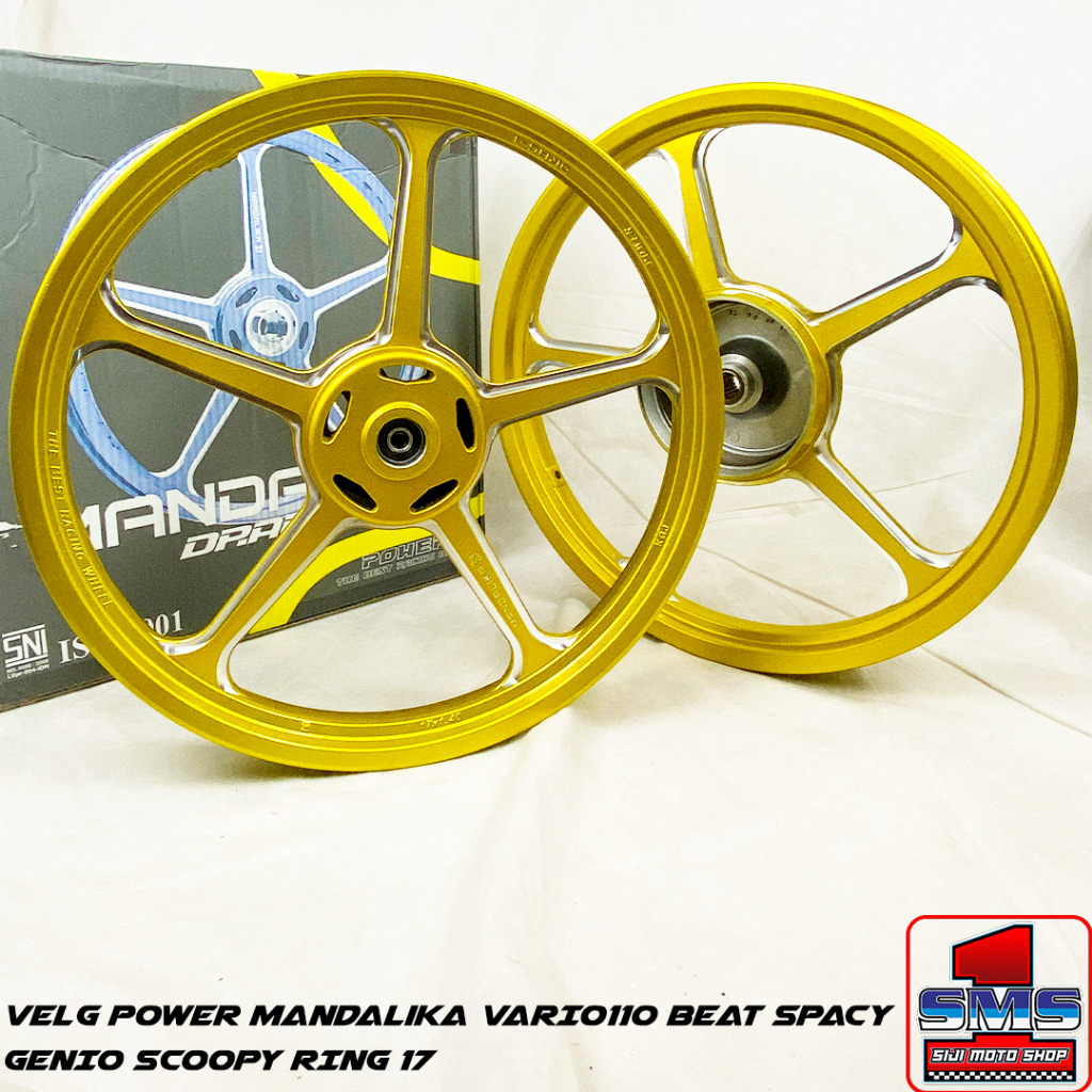 Jual Velg POWER Mandalika VARIO110 BEAT SPACY GENIO SCOOPY VARIO125/150 ...