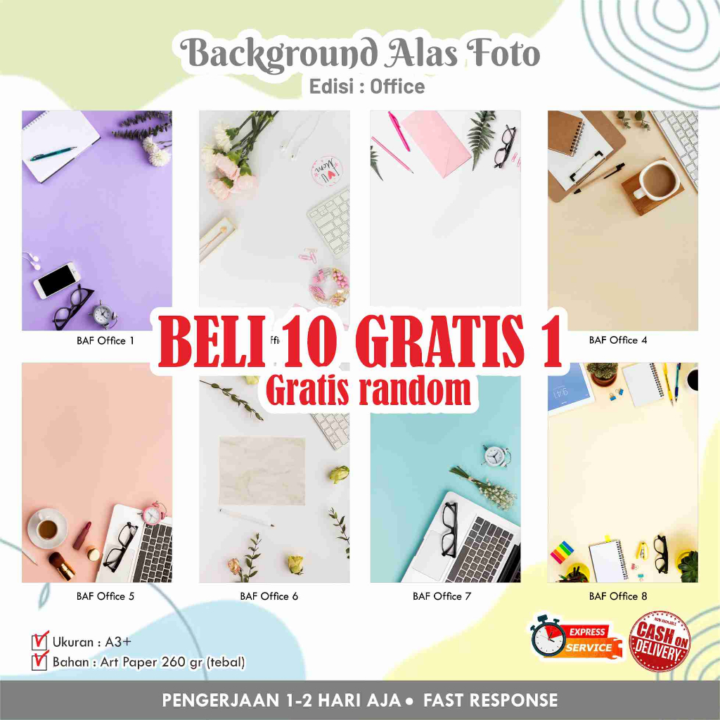 Jual Alas foto A3+ model OFFICE | Shopee Indonesia