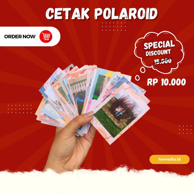 Jual (PROMO) CETAK FOTO POLAROID/POLAROID CUSTOM /POLAROID MURAH /CETAK ...