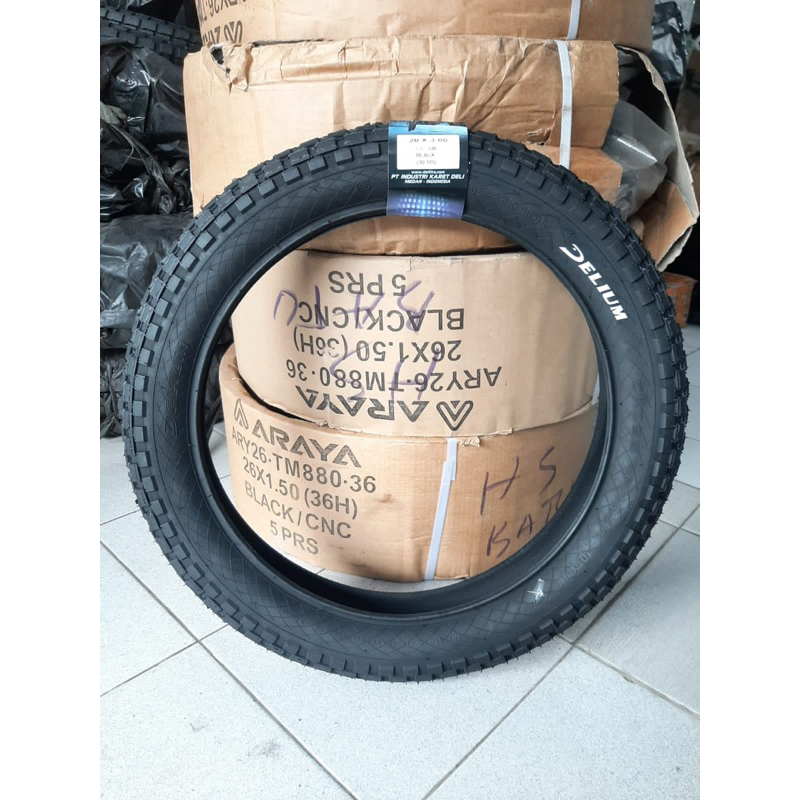 Jual Ban Luar DELIUM CROSS RANGER 20 x 3.00 3.0 SA-240 Sepeda BMX FAT BIKE. 30 TPI. SWALLOW ...