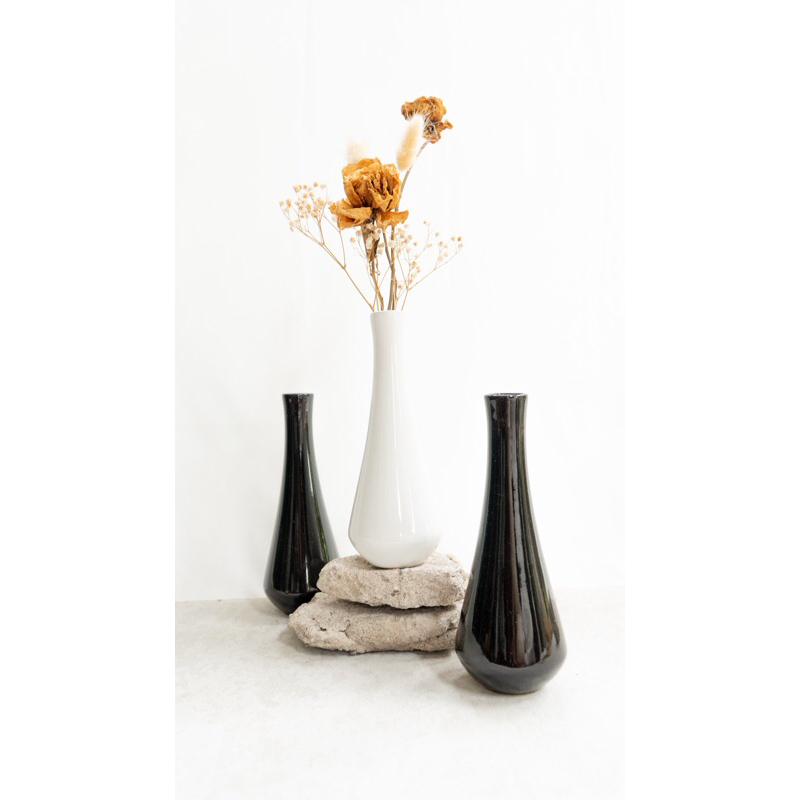 Jual Jenaka Vase-vas bunga estetik handmade vase aesthetic pottery ...