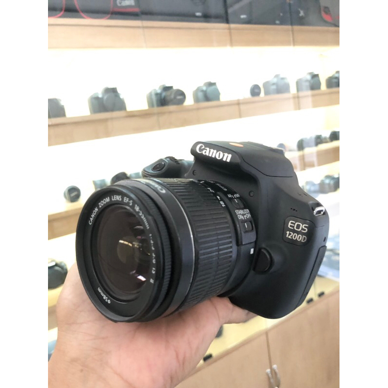 Jual CANON EOS 1200D BODY + LENSA 18-55MM MULUS NO MINUS TINGGAL PAKAI ...