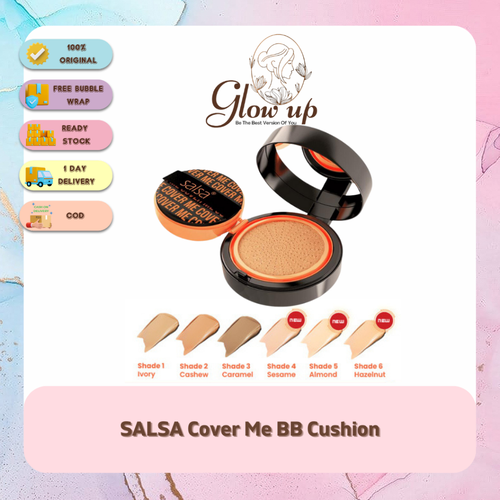 Jual SALSA Cover Me BB Cushion - Semi Matte - Medium Coverage ...