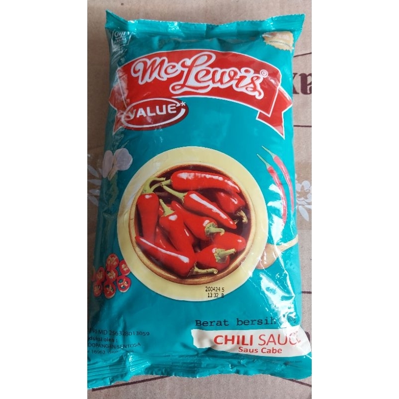 Jual saus sambal cabe mc lewis 1kg | Shopee Indonesia