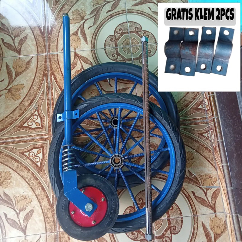 Jual Roda gerobak komplit fullset Ukuran Ring 17 Tinggal pakai | Shopee ...
