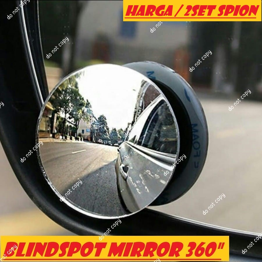 Jual Kaca Spion Blindspot Mirror Mobil Motor Wide Angle Adjustable 360 ...