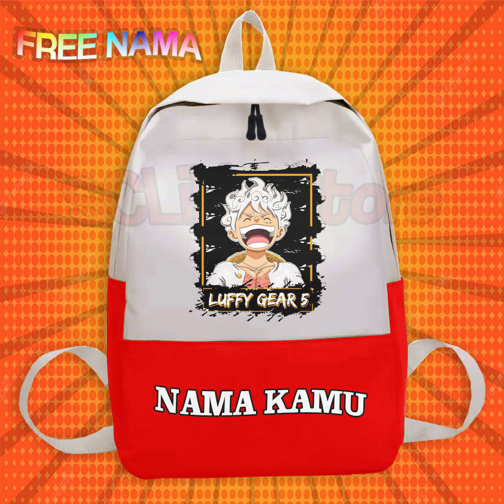 Jual Tas MONKEY D LUFFY GEAR 5 New Tas Ransel Anak Sekolah | Shopee ...