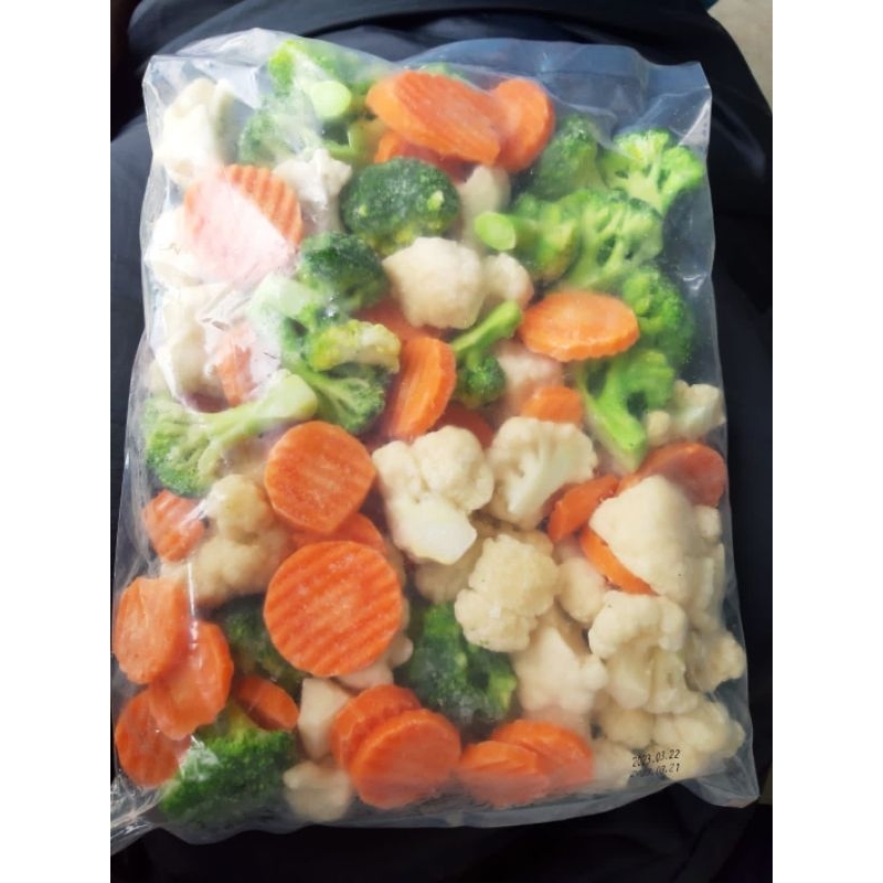 Jual frozen vegetables sayur beku capcay cap cay capchay capchai 1kg ...