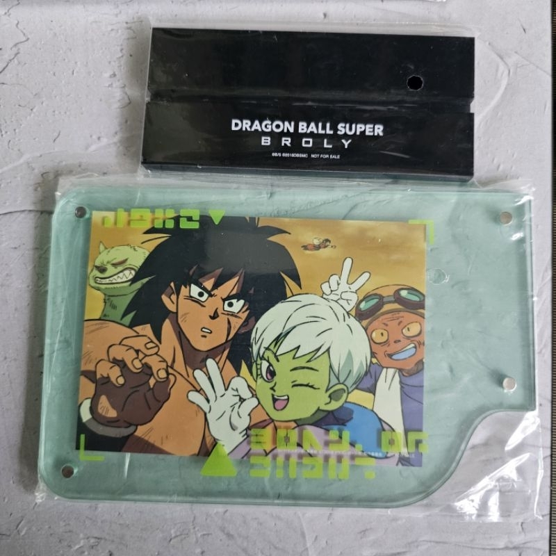 Jual official merch dragonball super broly acrylic panel stand | Shopee ...