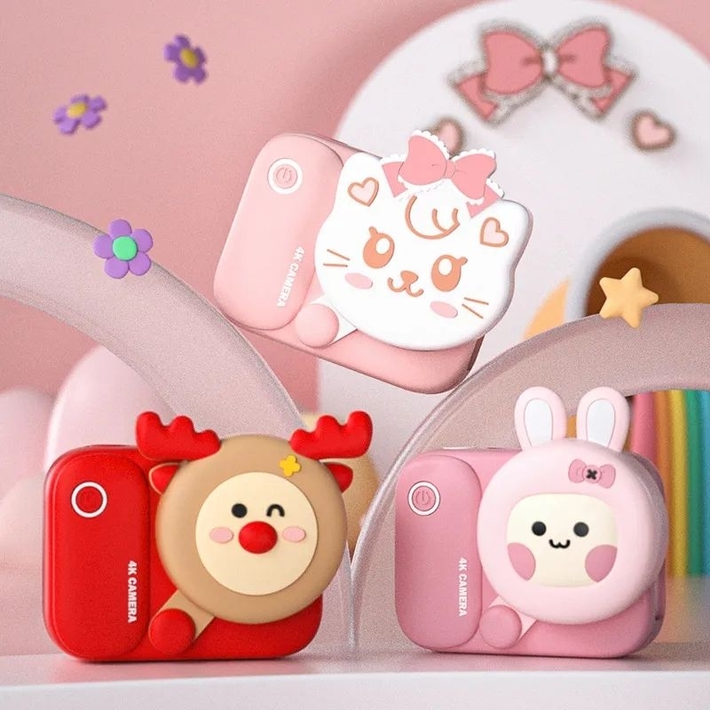 Jual Kamera anak 4K HD cute children camera dual 1200 mAh 4 hours ...