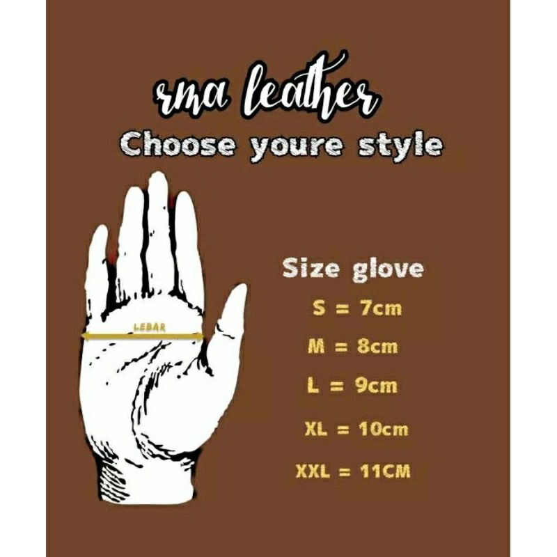 Jual SARUNG TANGAN MOTOR /SARUNG TANGAN KULIT HALF FINGER ,MODEL POLOS ...