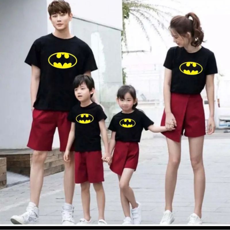 Jual HARGA PER 1 BAJU PD BATMAN KAOS FAMILY COUPLE SET KELUARGA ANAK ...